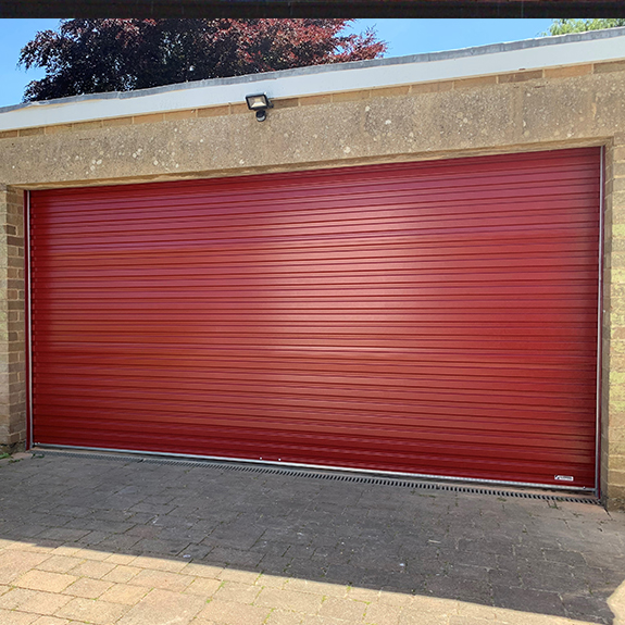 Manual Steel Double Roller Door Price Guide from The Garage Door Centre