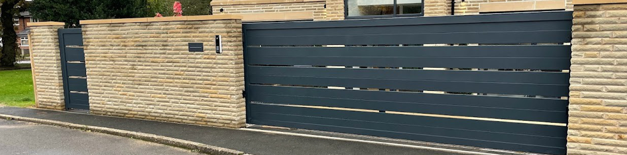 Electric Entrance Gates Price Guide | Buy Electric Entrance Gates ...