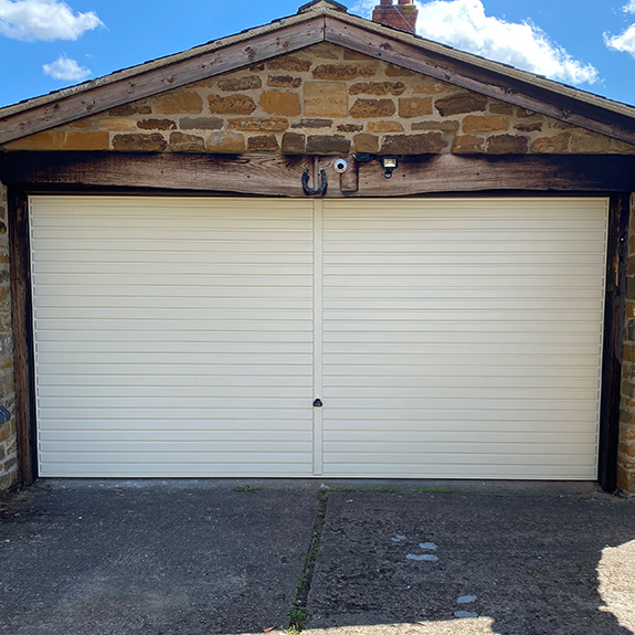 Manual Steel Double Up and Over Door Price Guide from The Garage Door ...