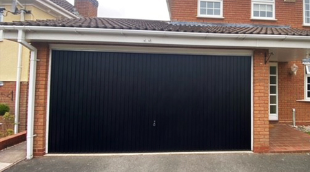 Electric Steel Double Up and Over Door Price Guide from The Garage Door ...