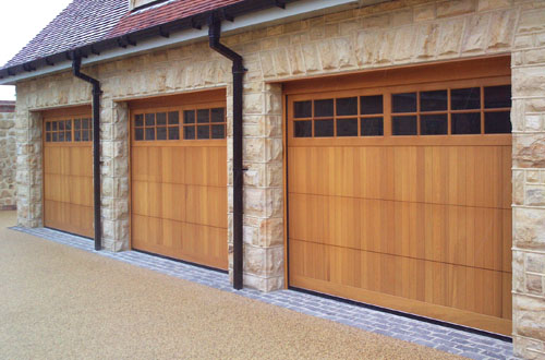 Timber Sectional Garage Doors - Wooden Sectional Overhead Doors - The ...