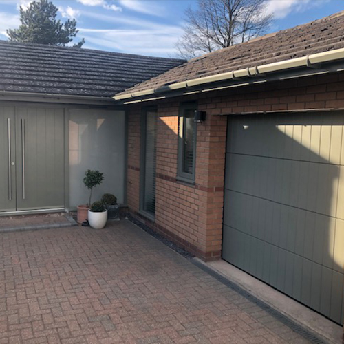 Timber Sectional Garage Doors - Wooden Sectional Overhead Doors - The ...