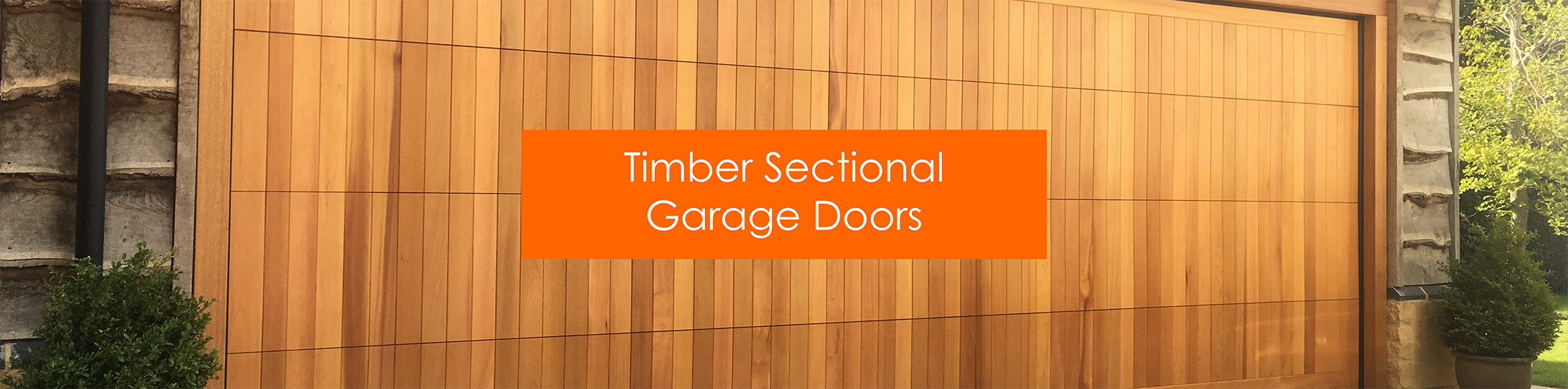 Timber Sectional Garage Doors - Wooden Sectional Overhead Doors - The ...