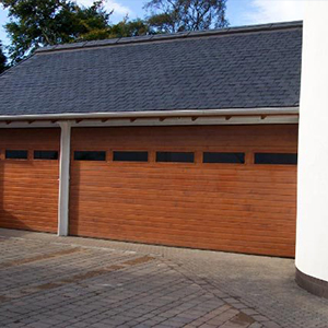 Timber Sectional Garage Doors - Wooden Sectional Overhead Doors - The ...