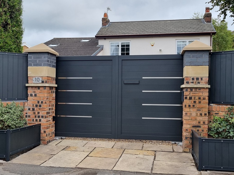 Photo Gallery for Electric Entrance Gates - Pictures Of Garage Door ...