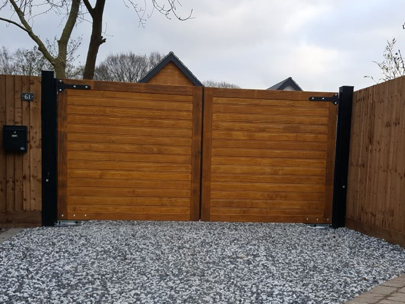 Photo Gallery for Electric Entrance Gates - Pictures Of Garage Door ...